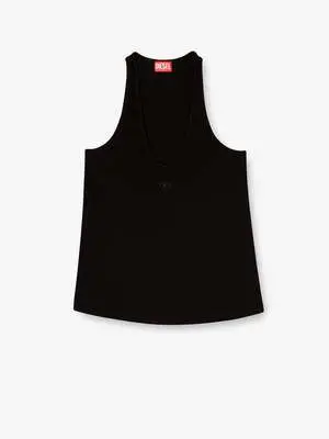DIESEL® Ribbed Cotton Tank Top - Multicolor