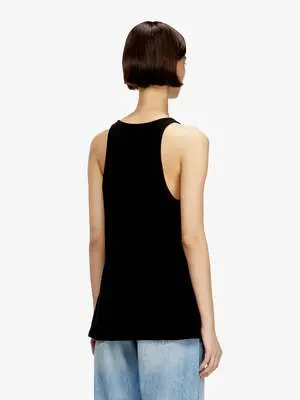DIESEL® Ribbed Cotton Tank Top - Multicolor