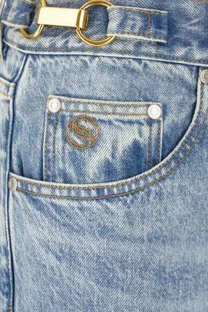 Stella McCartney Wide Leg Flare Jeans - Multicolor
