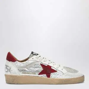 GOLDEN GOOSE Ball Star Sneakers - Silver