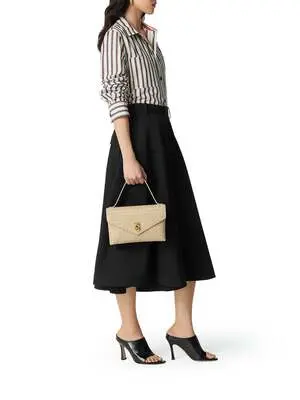 Bottega Veneta Intrecciato Knot Lock Bag - Multicolor