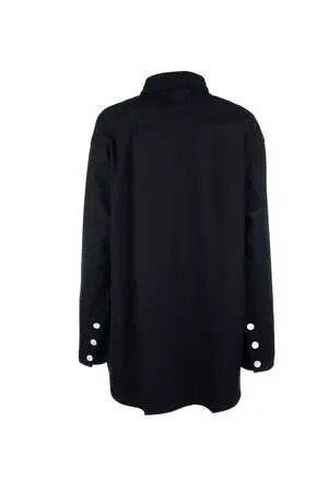 Prada Tailored Long Sleeve Button Detailed Coat