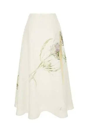 Alberta Ferretti Printed Skirt