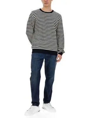 Dolce & Gabbana Jersey With Stripe Pattern