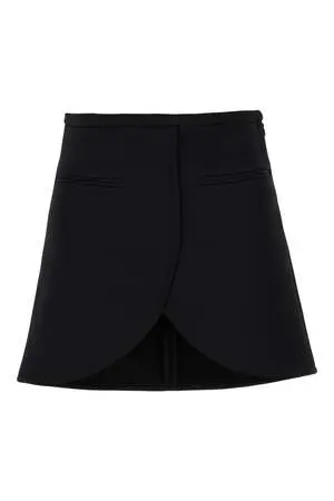 COURREGES Black A-line Skirt - Multicolor