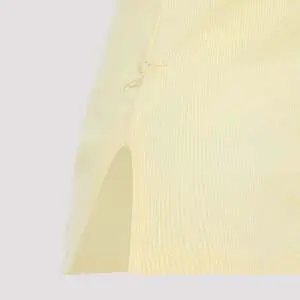Jacquemus Le Marcel Rond Carre Ribbed Cotton Tank Top