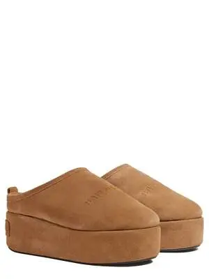 Balenciaga Embossed Calfskin Slip-on Shoes