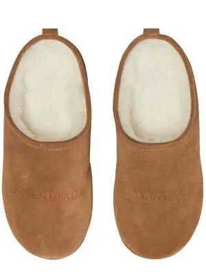 Balenciaga Embossed Calfskin Slip-on Shoes