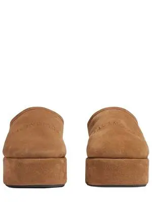 Balenciaga Embossed Calfskin Slip-on Shoes