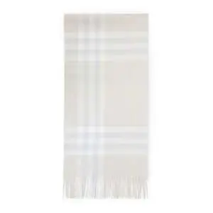 Burberry Giant Check Scarf - Gray