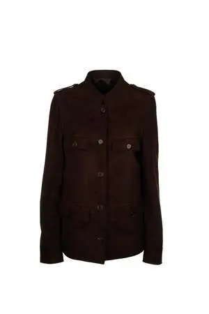 Prada Suede Jacket - Multicolor