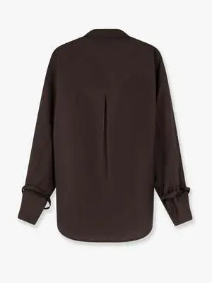 TOTEME Tie-cuff Wool Shirt
