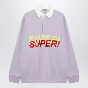 JW Anderson Lilac Super Super Polo Shirt - Purple