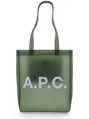 A.p.c. Lou Tote Bag - Green