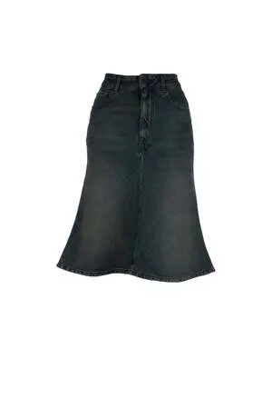 Balenciaga Denim Skirt - Multicolor