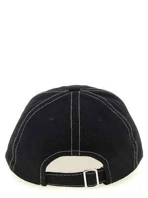 VIVIENNE WESTWOOD Cotton Canvas Cap With Orb Logo