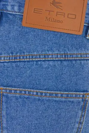 Etro Wide Leg Denim Jeans