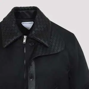 Bottega Veneta Intrecciato Nylon Bomber Jacket