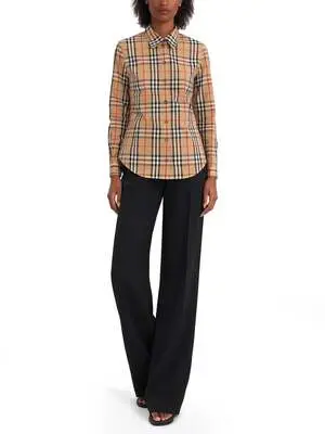 Burberry Check Shirt - Multicolor