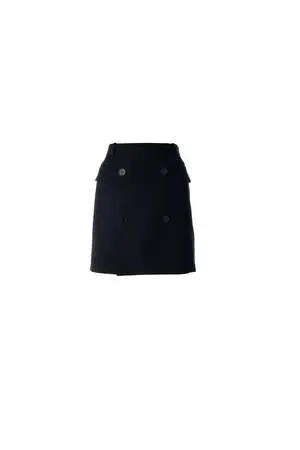 Balenciaga Button Detail Skirt