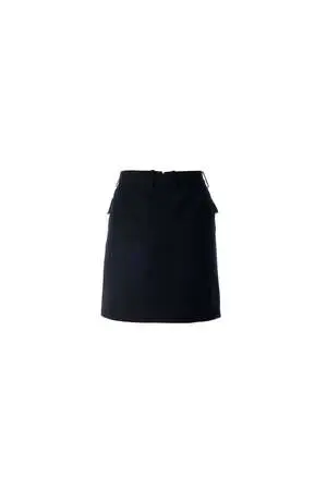 Balenciaga Button Detail Skirt