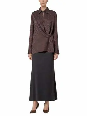 Fendi Ff Jacquard Shirt