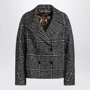 Dolce & Gabbana Houndstooth Double-breasted Jacket