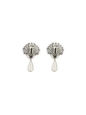 Alessandra Rich Crystal Drop Earrings