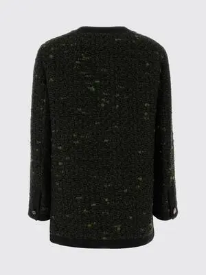 Gucci Textured Knit Jacket With Button Detail