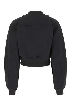 Off-White Cropped Sweatshirt