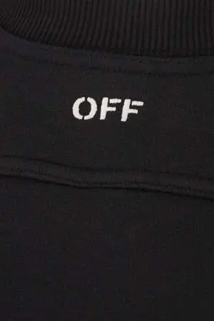 Off-White Cropped Sweatshirt