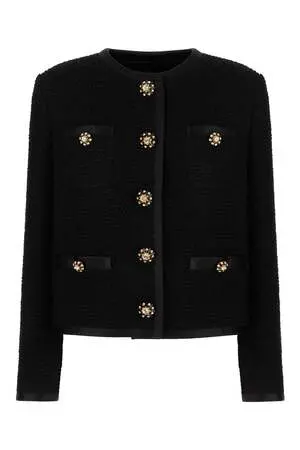 DOLCE & GABBANA DOLCE & GABBANA Textured Blazer With Embellished Buttons