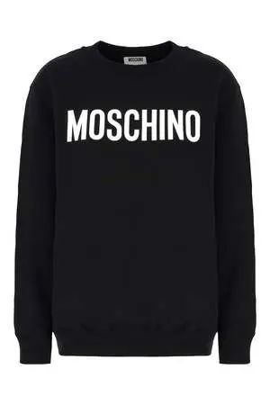 Moschino Crewneck Sweatshirt With Logo - Multicolor