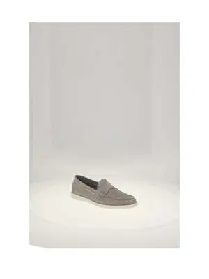 Dior Granville Suede Loafers - Gray
