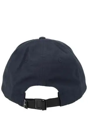 Stone Island Baseball Cap With Logo - Blue