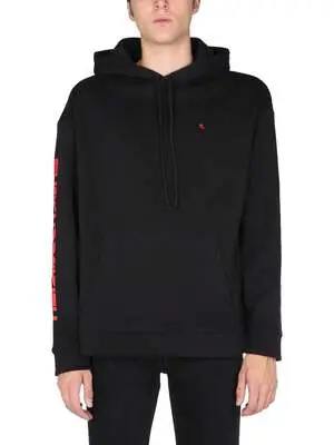 Raf Simons Synchronicity Hooded Sweatshirt - Black
