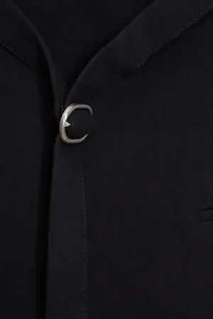JIL SANDER Sleeveless Blazer With Metal Clasp