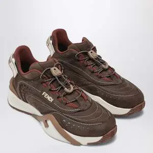Fendi Flow Sneakers With Embossed Logo Detail