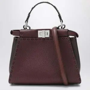 Fendi Peekaboo Mini Bag - Red