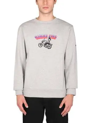 A.p.c. Mika Sweatshirt With Graphic Detail