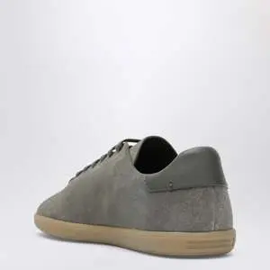 Zegna Grey Suede Sneakers - Gray