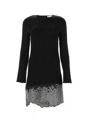 JW Anderson Triacetate Blend Dress - Black