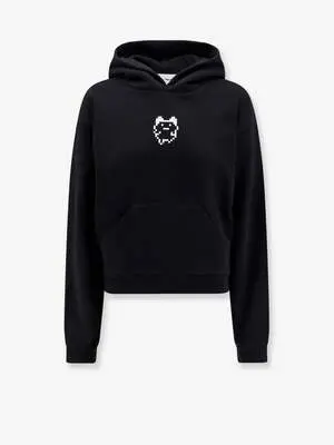 Coperni Organic Cotton Tamagotchi Sweatshirt - Black