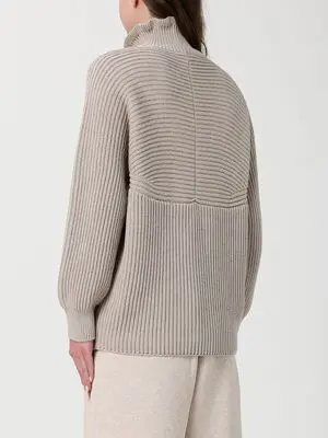 Max Mara Ribbed High Neck Sweater