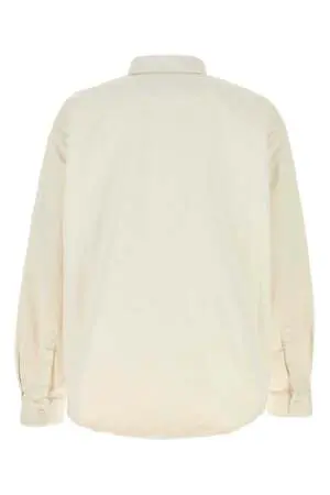 Balenciaga Ivory Cotton Oversized Shirt