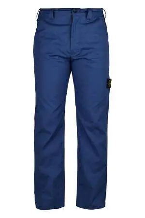 Stone Island Tailored Cotton Trousers