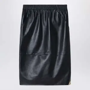 Chloé Nappa Leather Pencil Skirt - Black