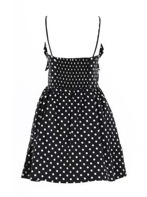 GANNI Polka Dot Mini Dress