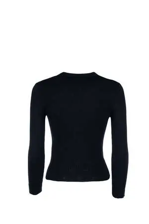 Balenciaga Crewneck Knit Top
