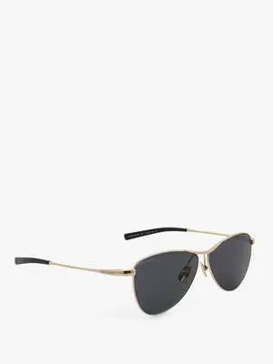 Saint Laurent Acetate Aviator Sunglasses